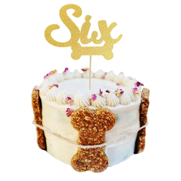 Number Six Cake Topper – Wild & Loyal